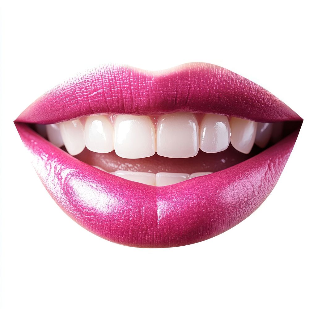 Pink lips cosmetics lipstick teeth. | Free Photo - rawpixel