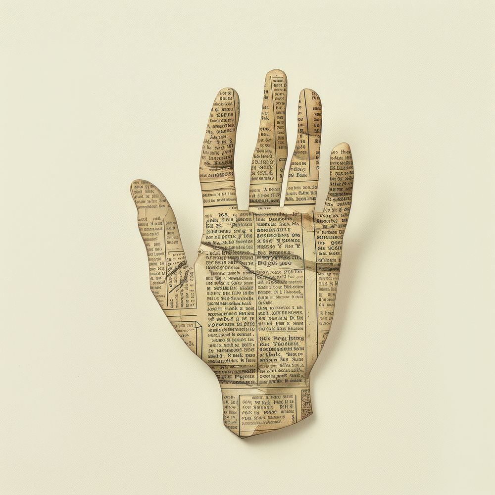 Ephemera paper hand newspaper vintage | Free Photo Illustration - rawpixel