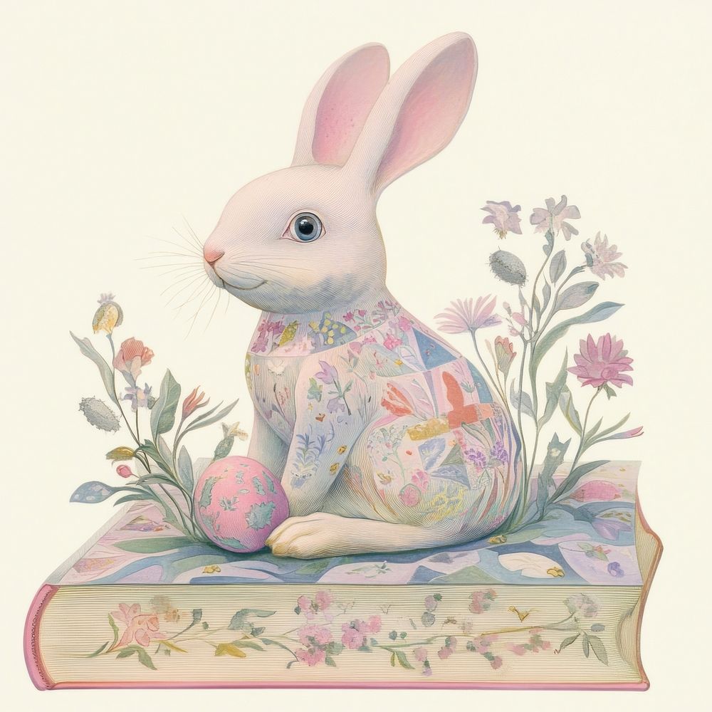 Easter Storybook storybook rabbit colors | Free Photo Illustration ...
