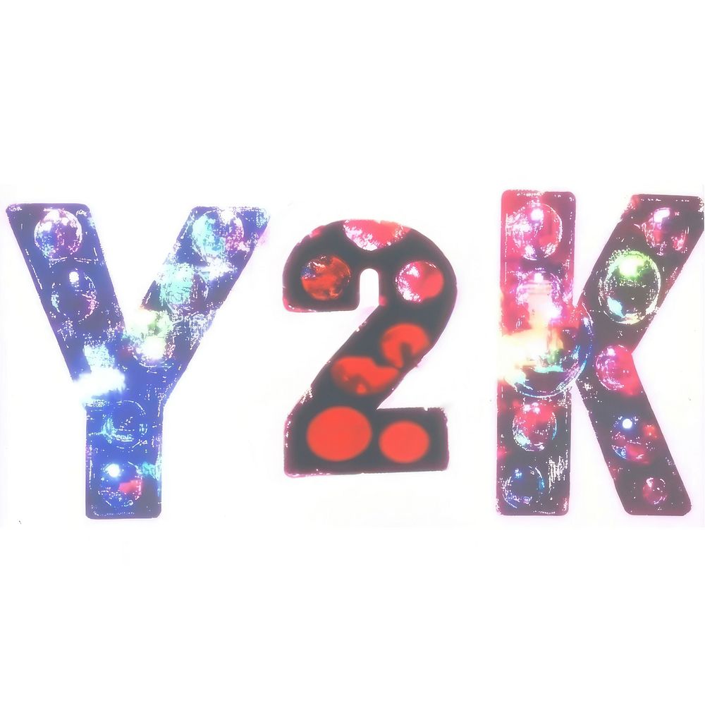 Bubble Font Sticker nostalgia digital | Free Photo - rawpixel