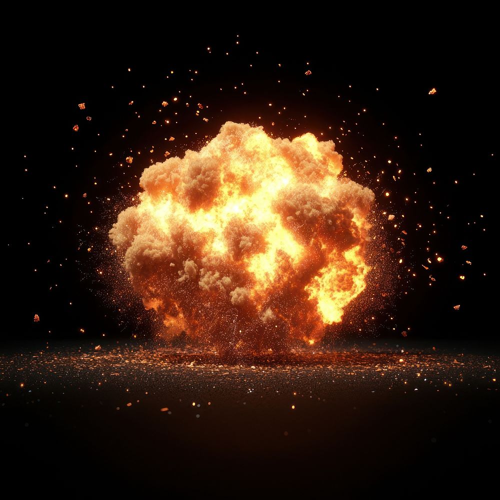 Fire bomb explosion background flame | Free Photo - rawpixel