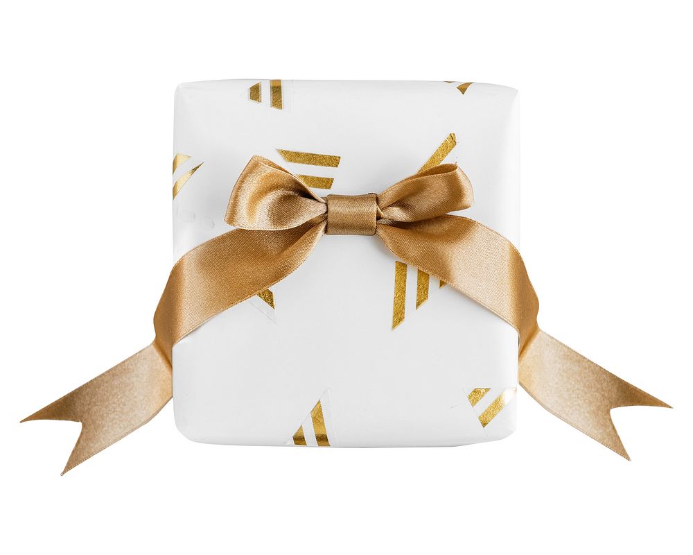 Elegant Christmas gift box gold | Premium Photo - rawpixel