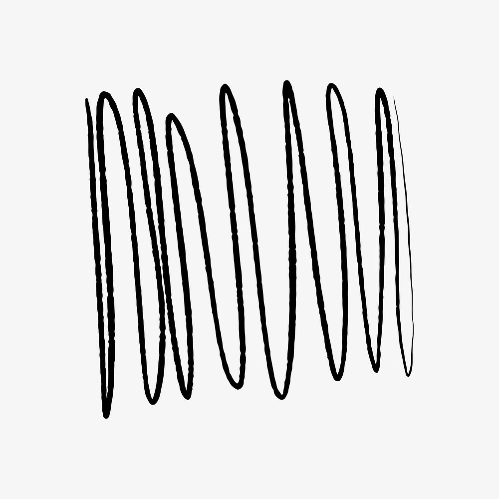 Abstract black spiral line drawing | Free Photo Illustration - rawpixel