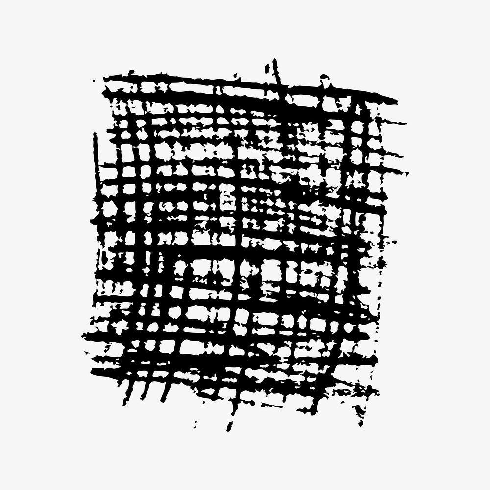 Abstract black ink grid pattern | Free Photo Illustration - rawpixel