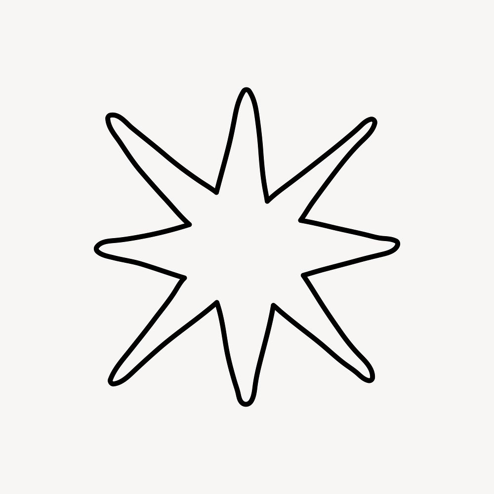 Abstract starburst line art | Free Photo Illustration - rawpixel