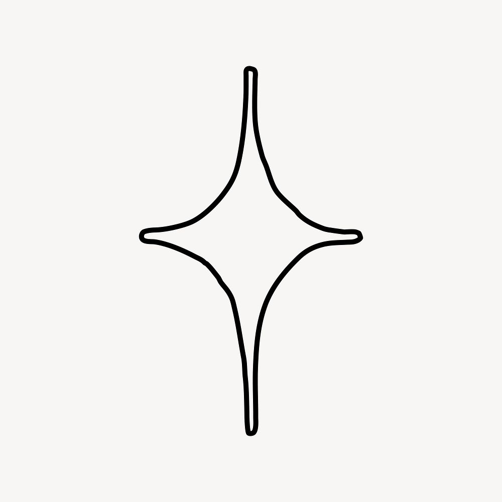 Minimalist abstract star design | Free Photo Illustration - rawpixel