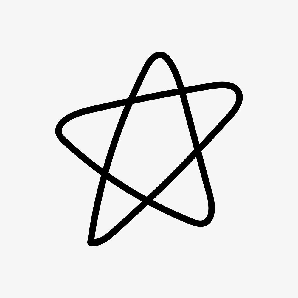 Abstract star line art | Free Photo Illustration - rawpixel
