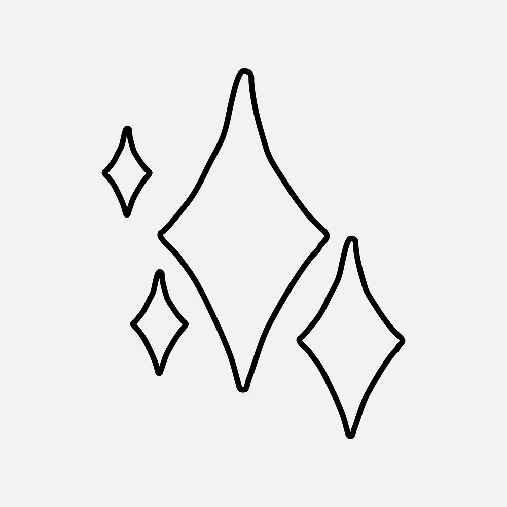 Minimalist geometric diamond shapes vector | Free Vector Illustration ...