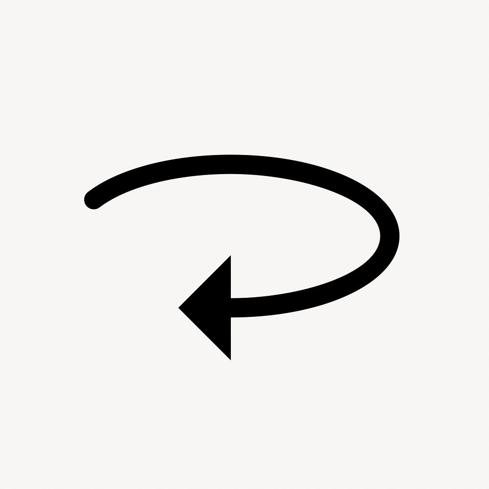 Curved arrow, direction, navigation, symbol, | Free Photo Illustration ...