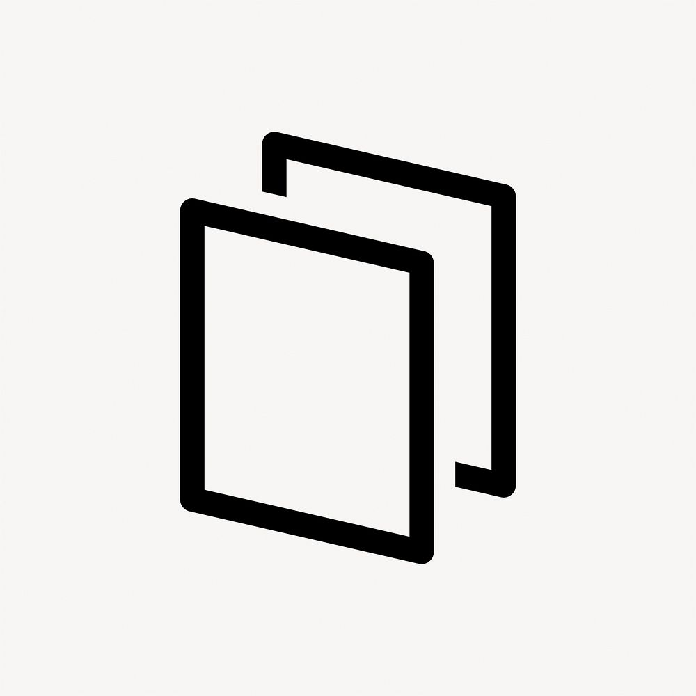 Minimalist overlapping square icon, user | Free Vector - rawpixel Minimalist overlapping square icon, user | Free Vector - rawpixel