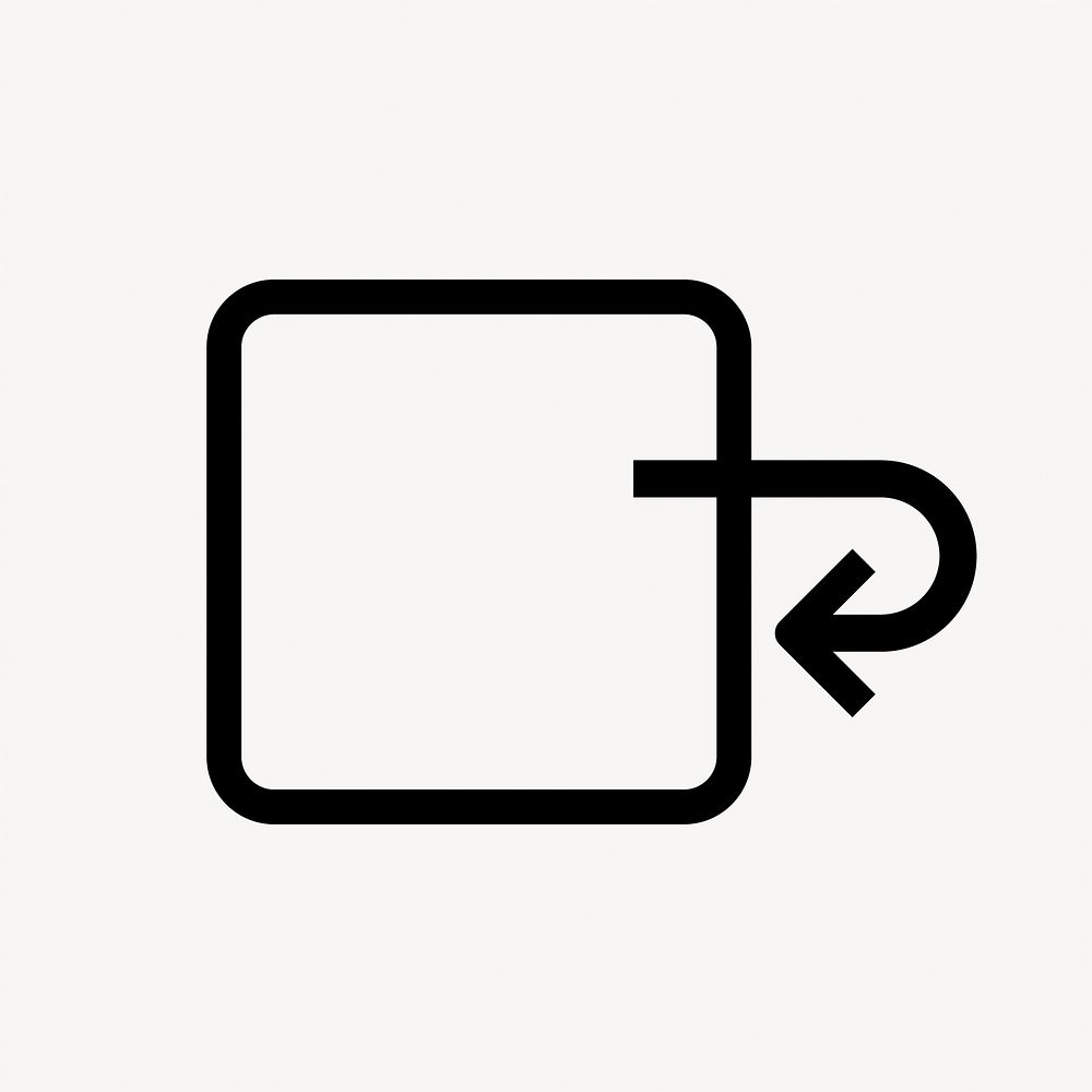 Arrow, square, loop, direction, icon | Free Photo Illustration - rawpixel