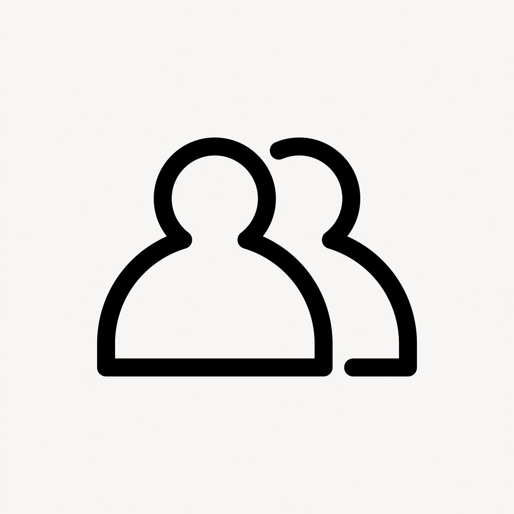Minimalist user profile icon design, | Free Vector - rawpixel