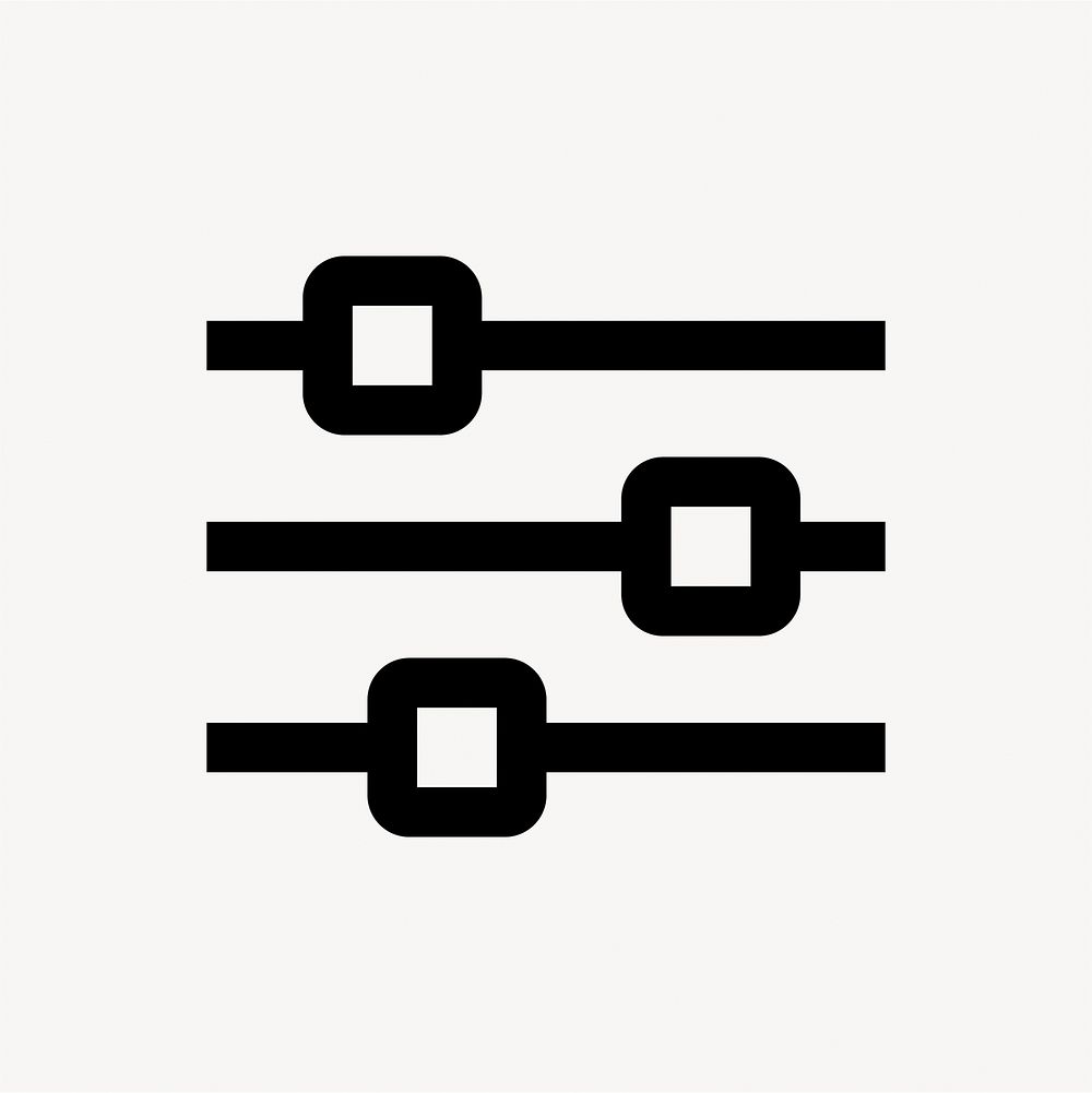 Settings, sliders, control, adjust, interface | Premium Photo ...