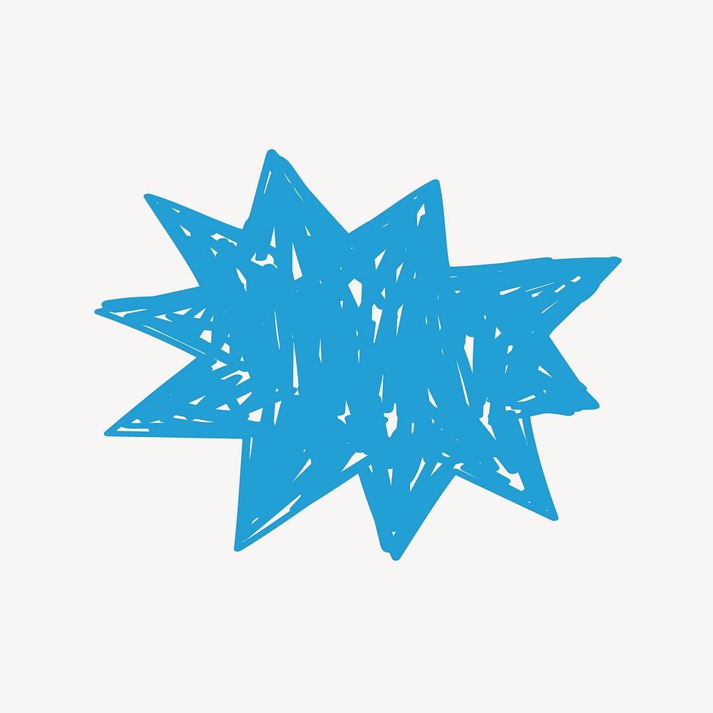 Blue abstract starburst design. vector | Free Vector - rawpixel