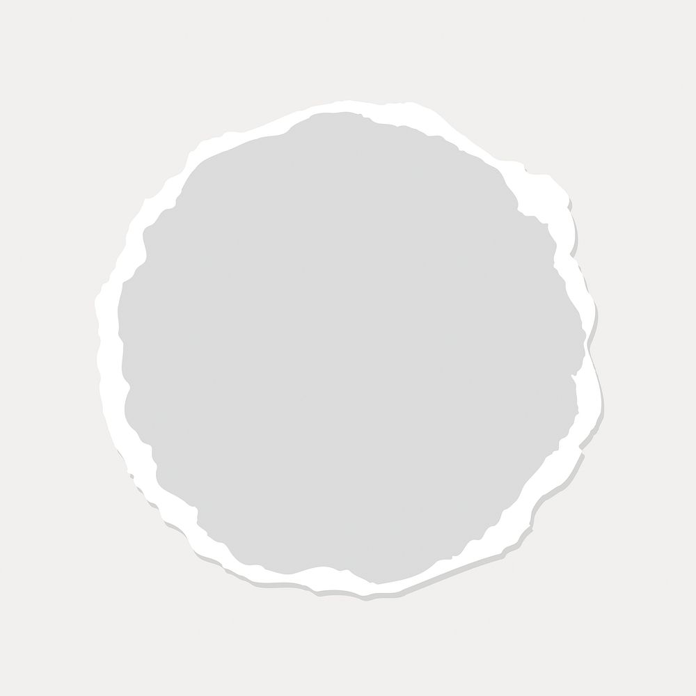Abstract torn paper circle design | Free Photo Illustration - rawpixel
