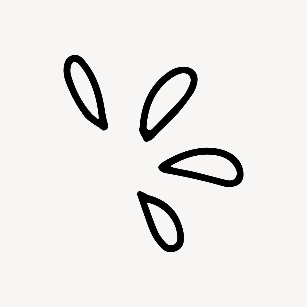 Minimalist black teardrop shapes light | Free Photo Illustration - rawpixel