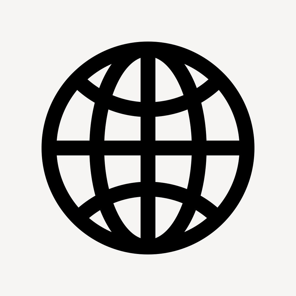 Global connectivity symbol, UI icon | Free Vector - rawpixel