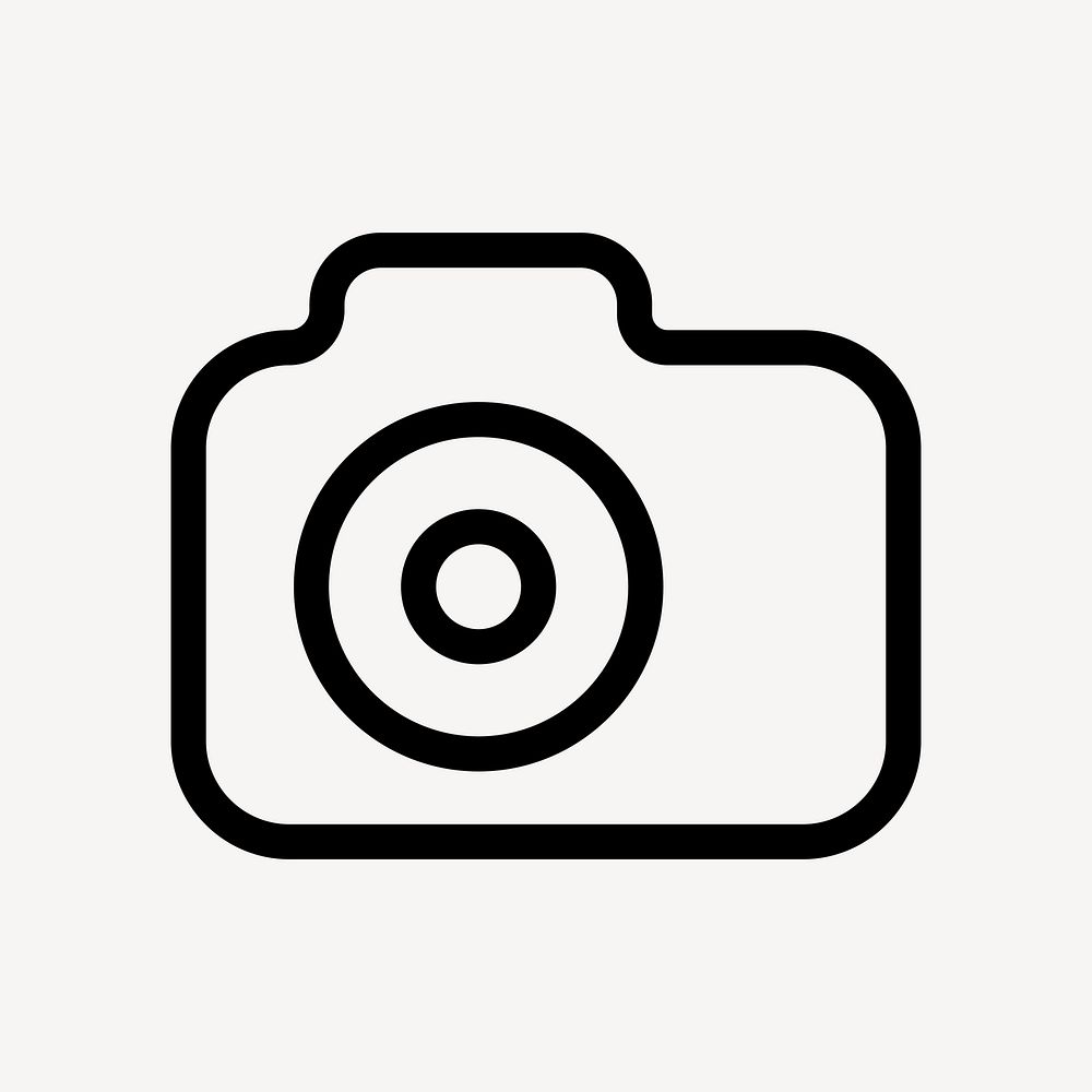 Minimalist camera design, UI icon | Free Photo Illustration - rawpixel