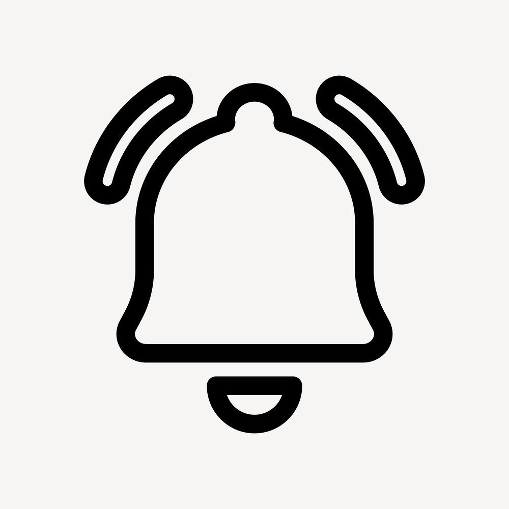 Simple notification bell, UI icon | Free Photo Illustration - rawpixel