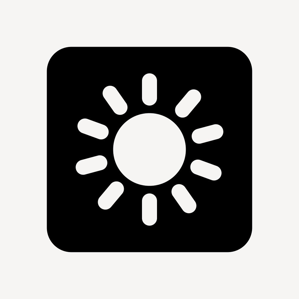 Minimal sun design, UI icon | Free Photo Illustration - rawpixel