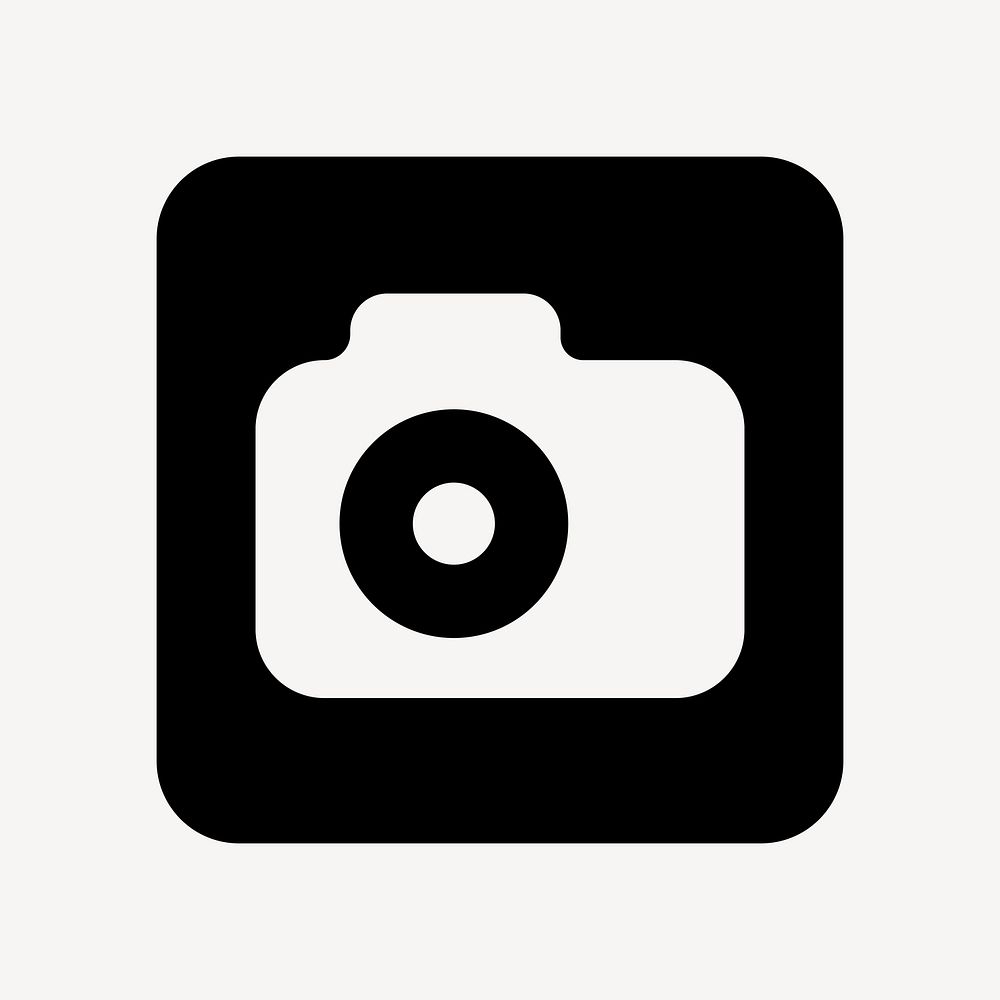Camera minimalist design, UI icon | Free Photo Illustration - rawpixel