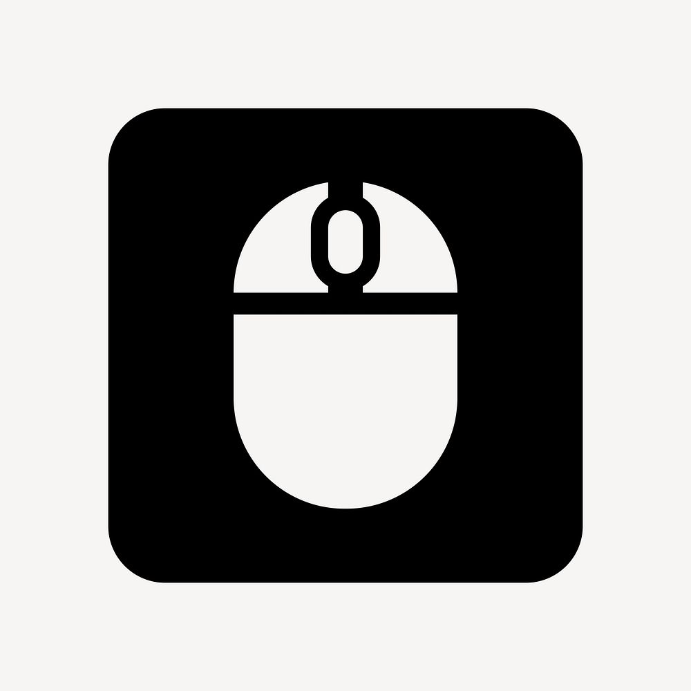 Minimalist computer mouse, UI icon | Free Photo Illustration - rawpixel