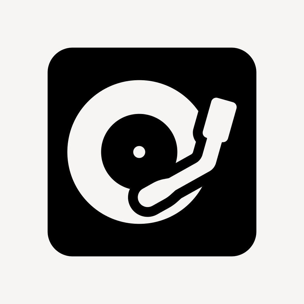 Retro vinyl music, UI icon | Free Photo Illustration - rawpixel