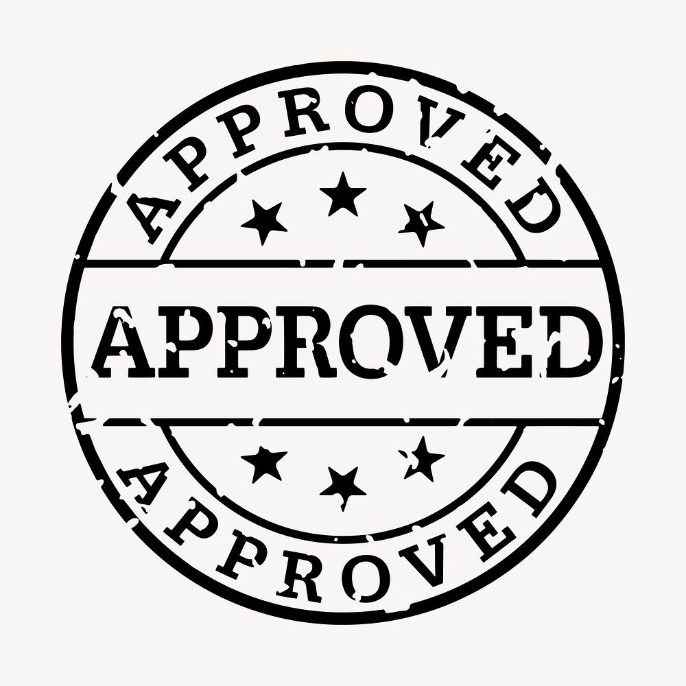 Official approval stamp design element | Free Photo Illustration - rawpixel