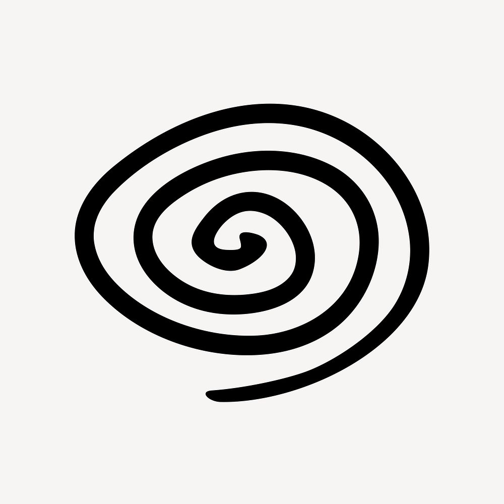 Abstract spiral line art | Free Photo Illustration - rawpixel
