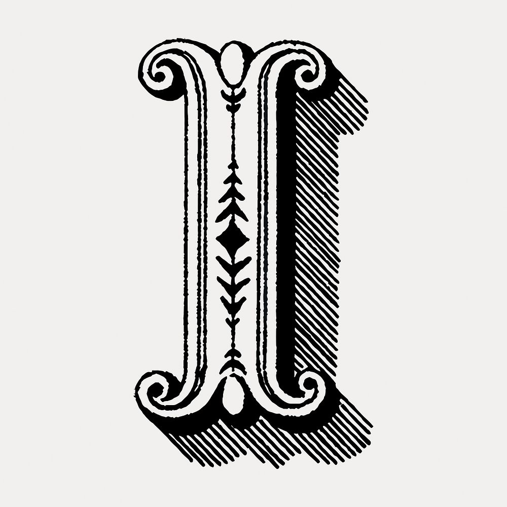 Retro Letter I Images | Free Photos, PNG Stickers, Wallpapers ...