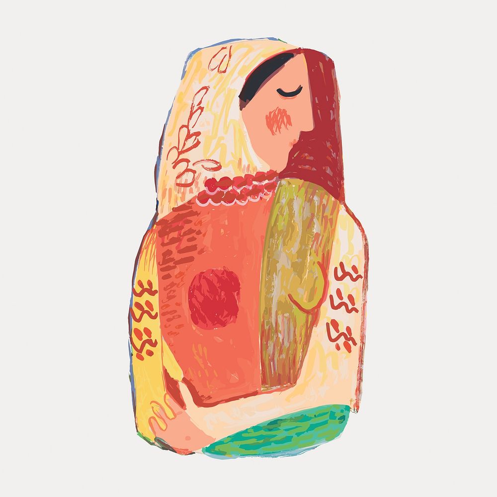 Woman, vintage illustration Mikulas Galanda, | Free Vector - rawpixel