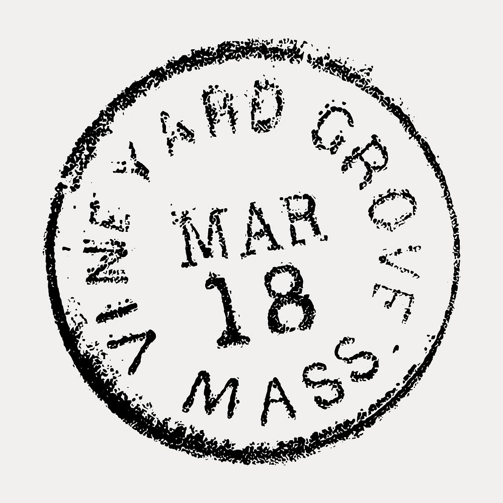 Vintage postal stamp , illustration | Free Vector - rawpixel