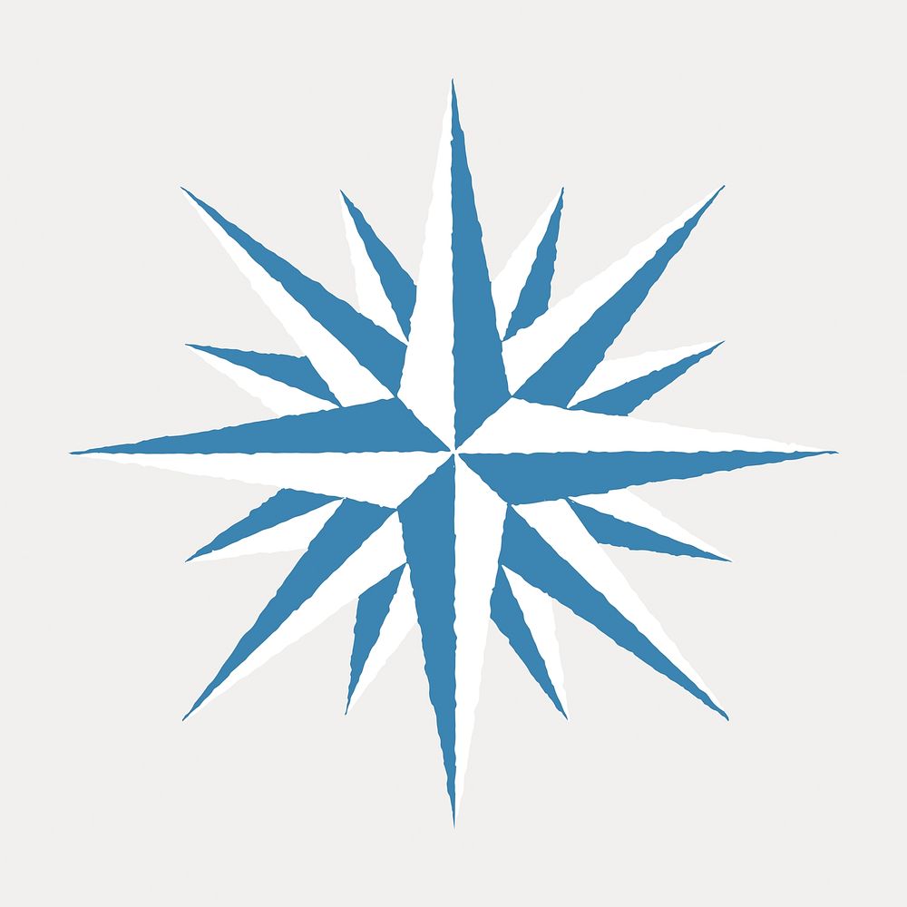 Geometric shape abstract blue illustration | Free Vector - rawpixel