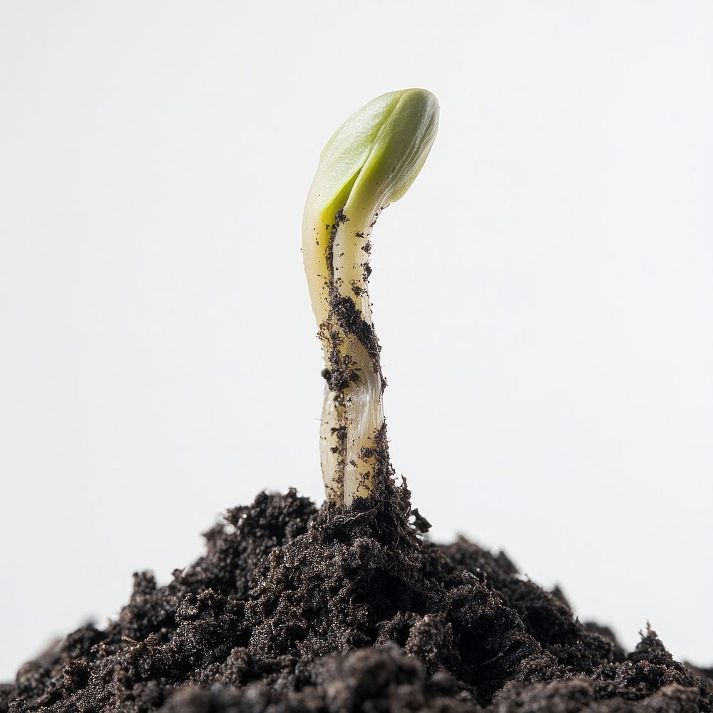 Seedling growing soil sprout plant | Free Photo - rawpixel