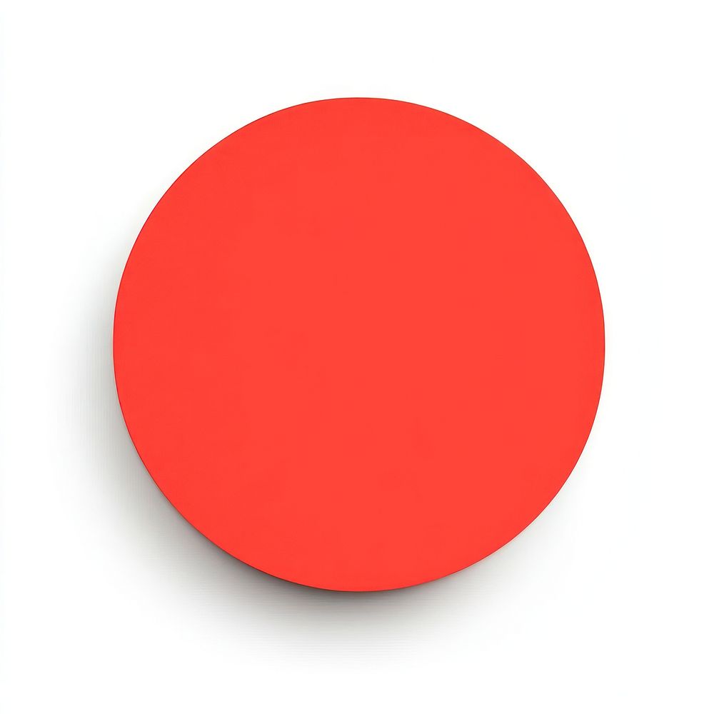 Red circle shape illustration minimalist. | Free Photo Illustration ...