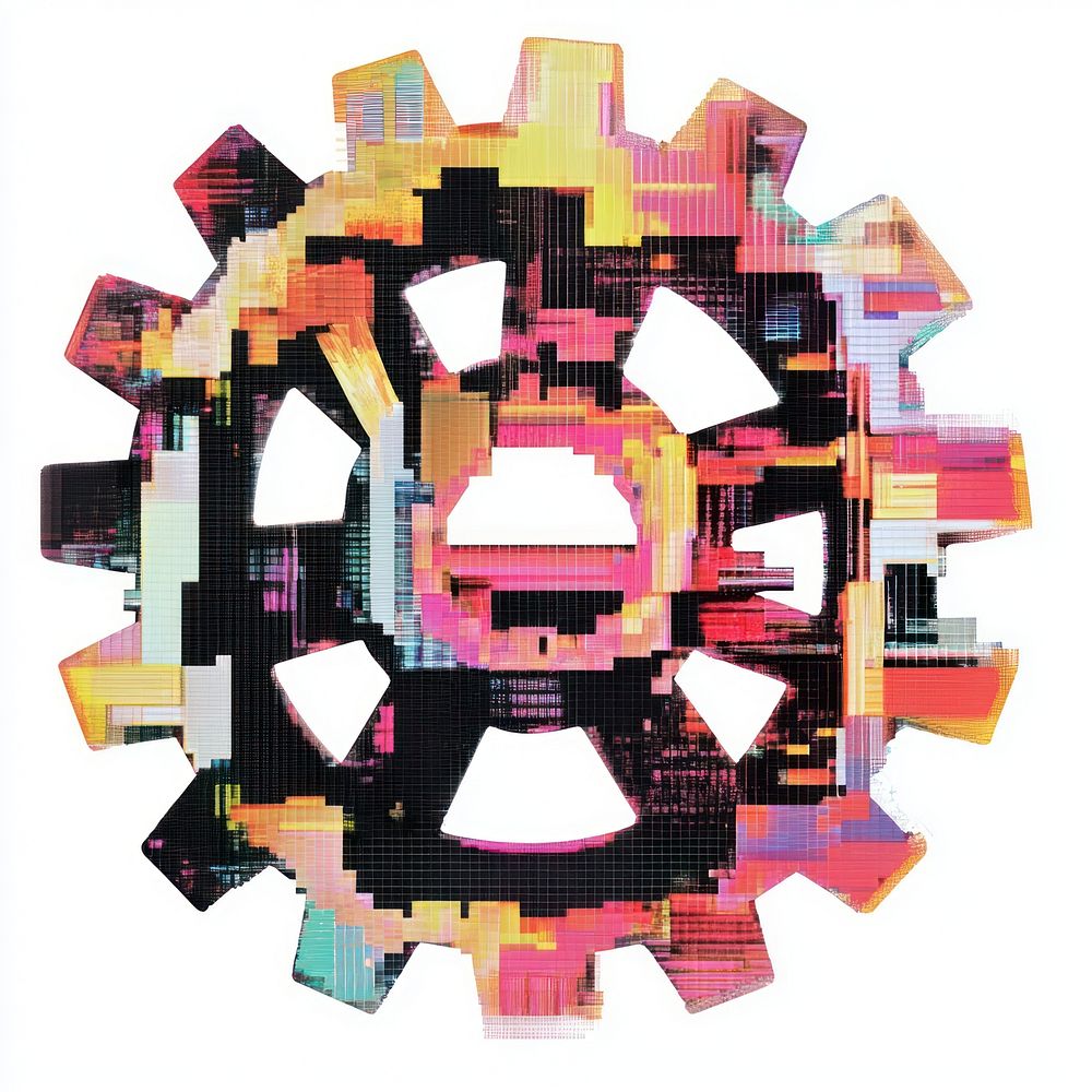 Gear abstract art illustration. | Free Photo Illustration - rawpixel