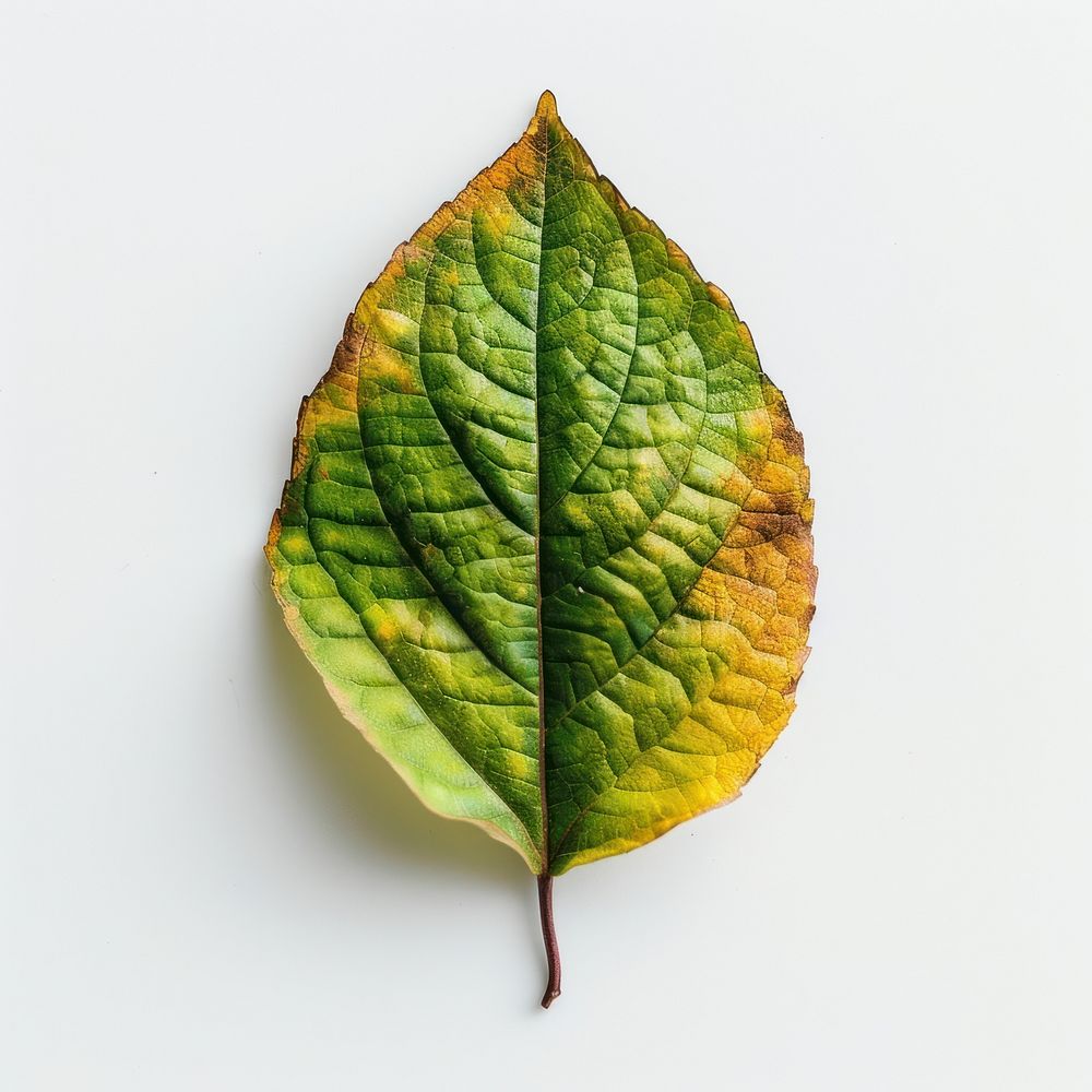 Green autumn leaf isolated botanical | Free Photo - rawpixel