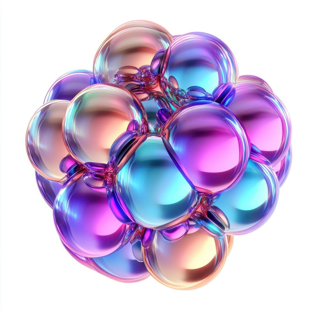 Spheres shape sphere bubble colors. | Free Photo Illustration - rawpixel