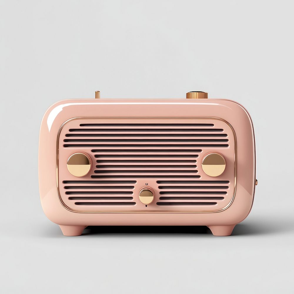 Retro Radio radio retro style. | Free Photo - rawpixel
