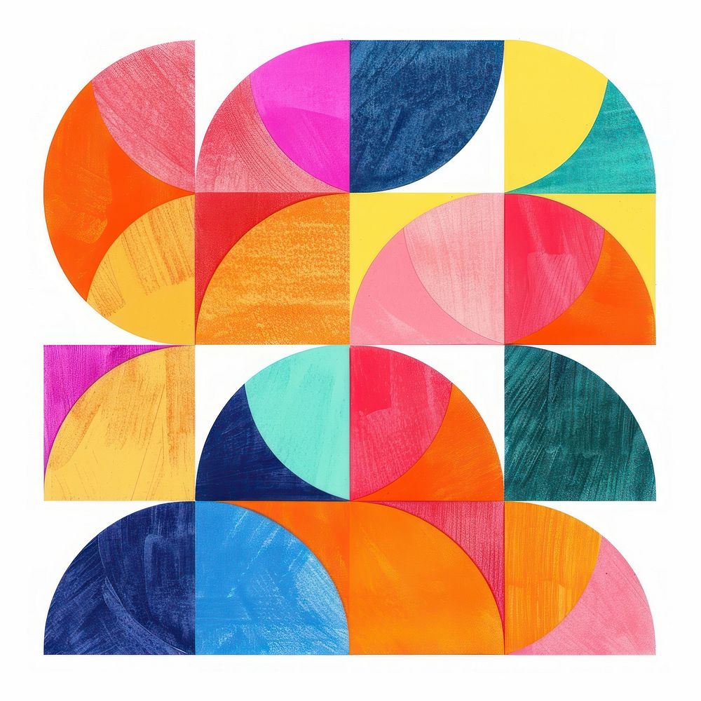 Rainbow shape shapes design art | Free Photo Illustration - rawpixel