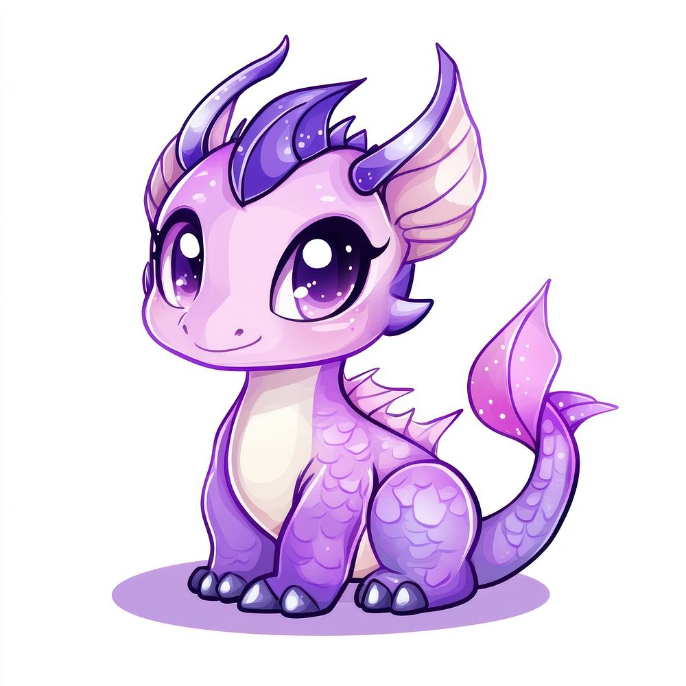 Dragon art purple kangaroo. | Free Photo Illustration - rawpixel