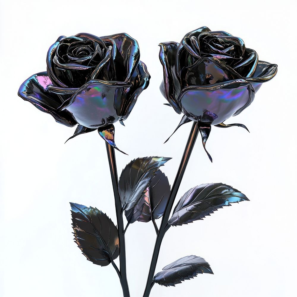 Black roses black art contemporary. | Free Photo - rawpixel