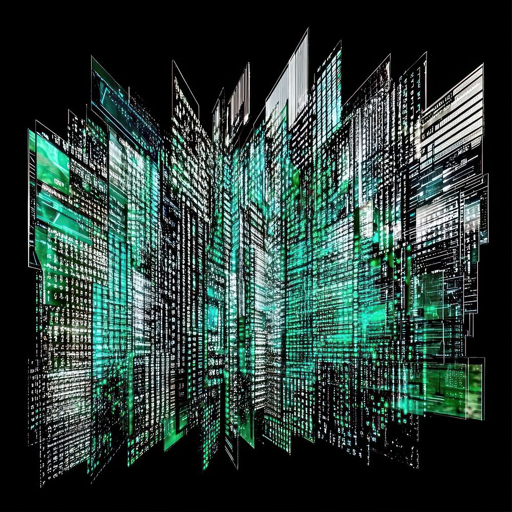 single Futuristic coding element futuristic | Free Photo Illustration ...