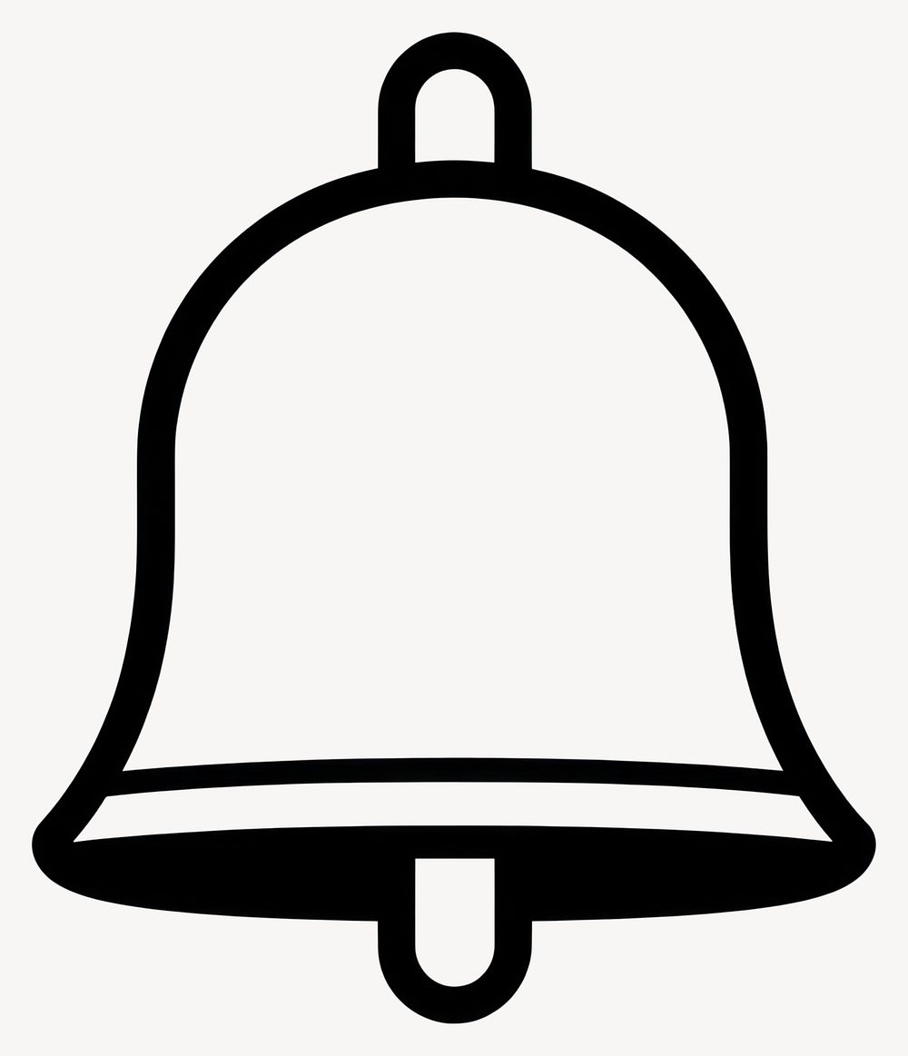 Bell sign icon simple notification | Free Vector - rawpixel