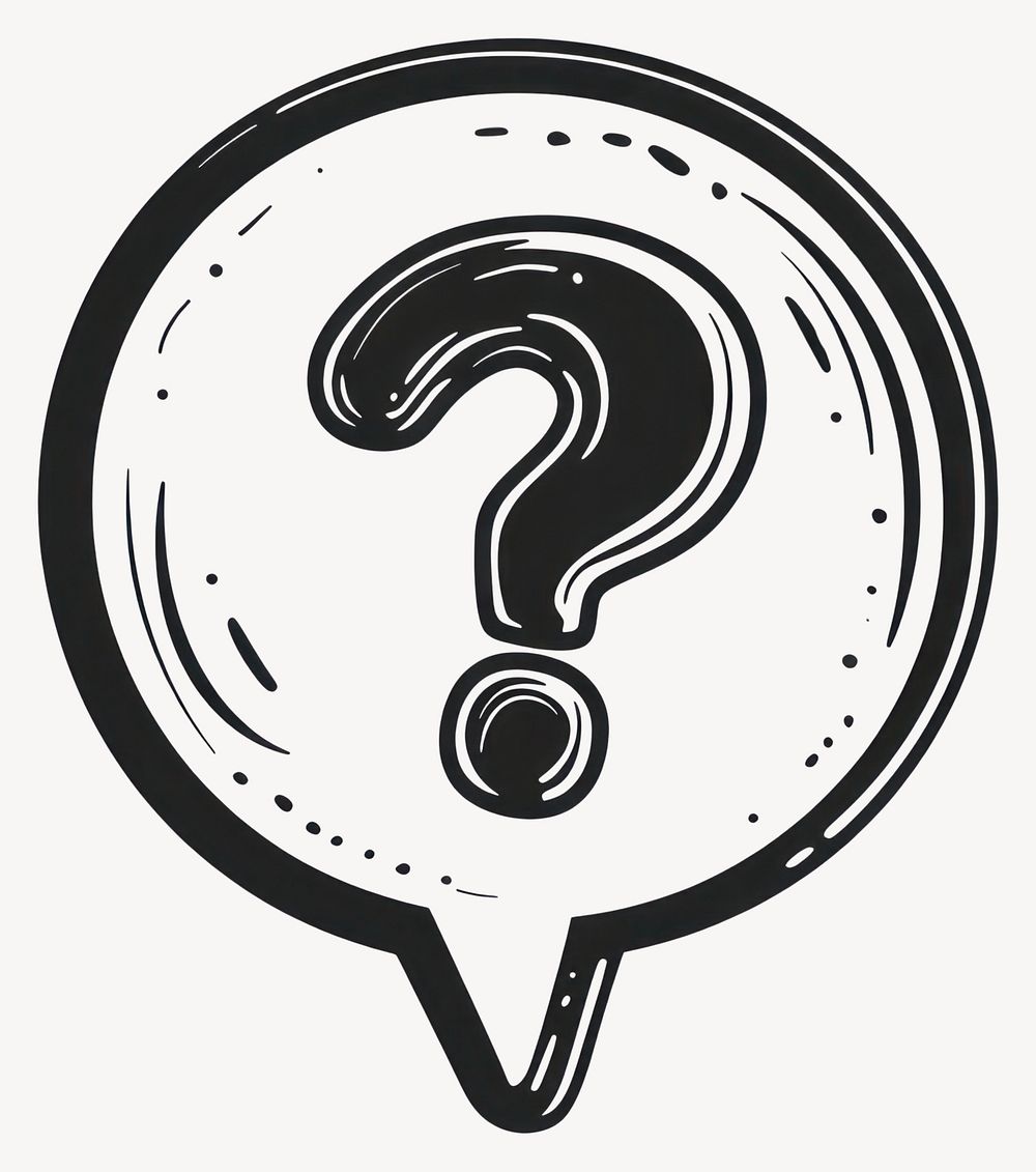 Speech bubble Question mark icon | Free Vector - rawpixel