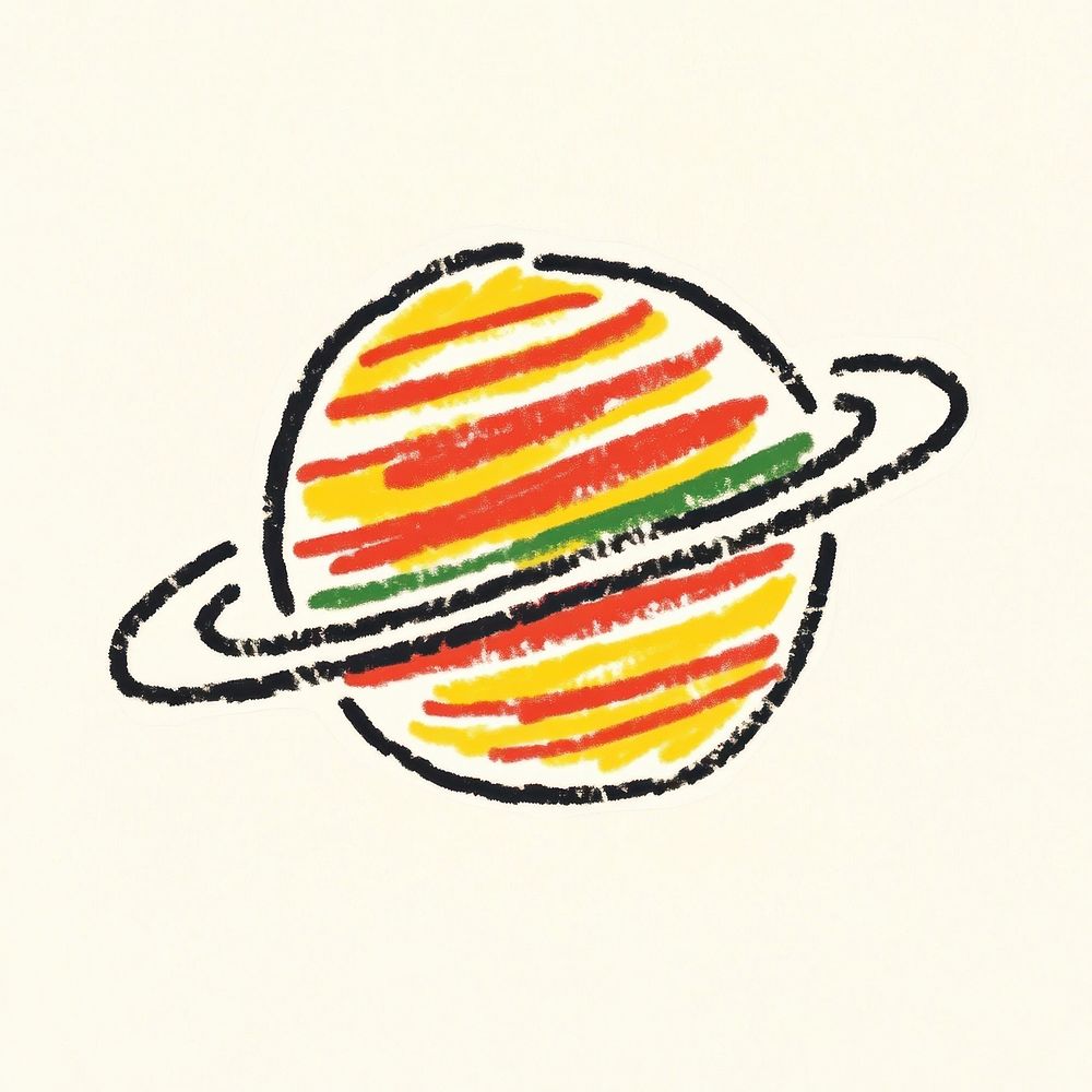Jupiter art illustration drawing. | Free Photo Illustration - rawpixel
