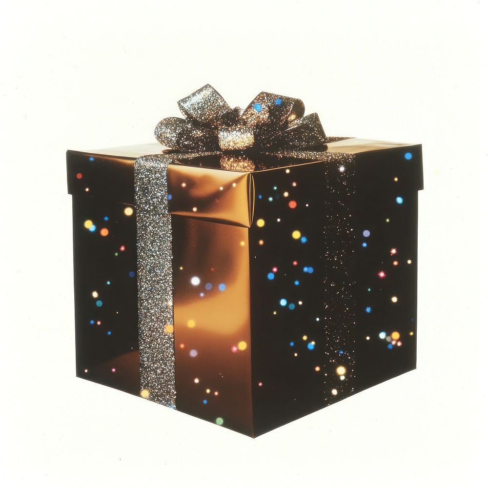 Glitter gift box sparkling celebration | Free Photo - rawpixel