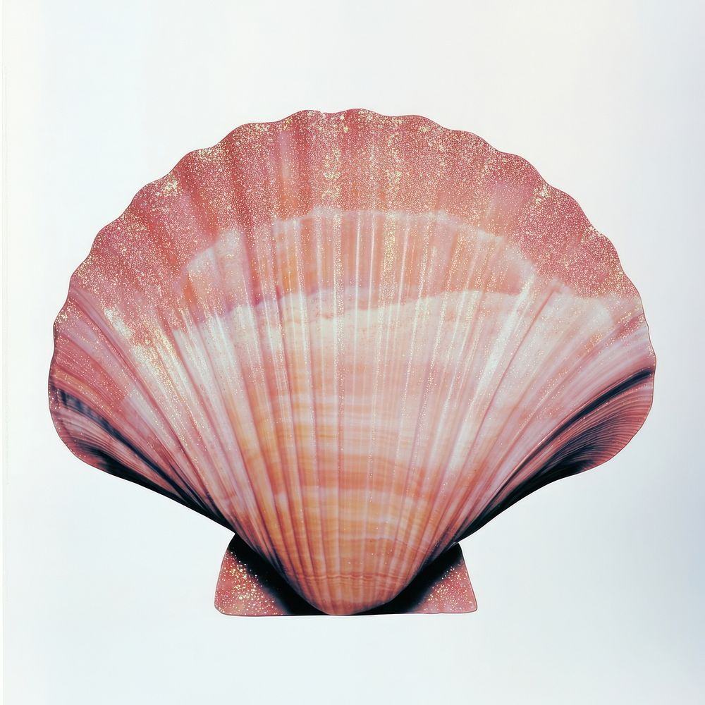 Glitter pink sea shell seashell | Free Photo - rawpixel