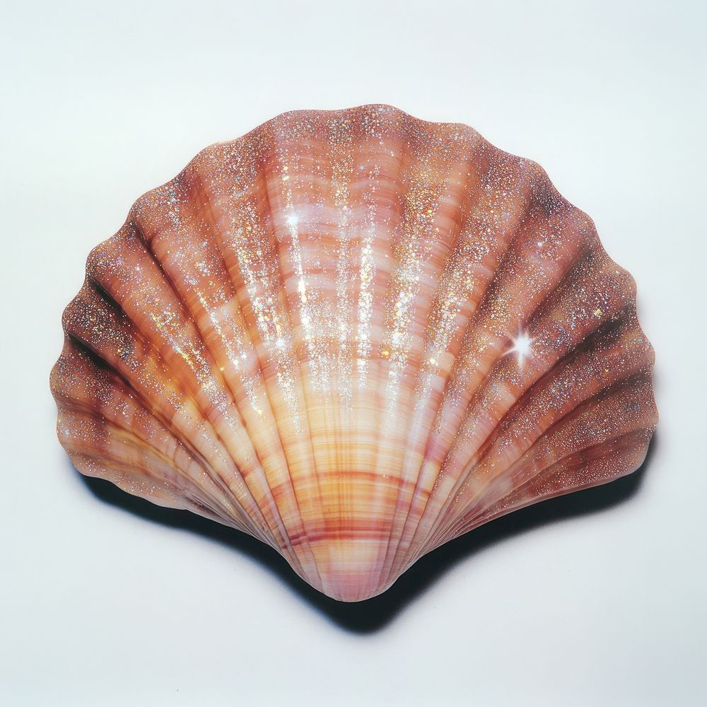 Glitter pink sea shell sparkling | Free Photo - rawpixel