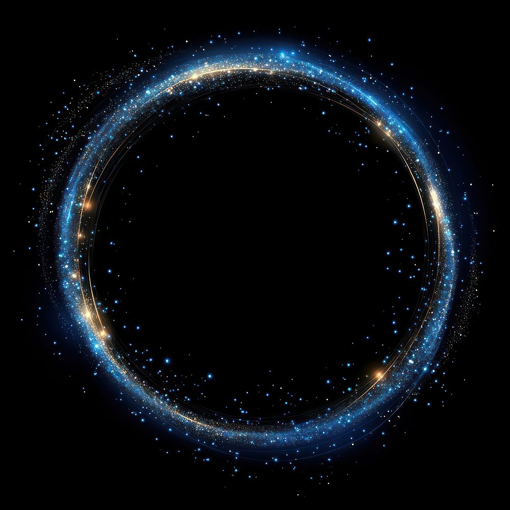 Golden color light circle effect | Free Photo Illustration - rawpixel